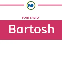 Bartosh Font: Free Download | MaisFontes