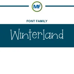 Winterland Slant: Free Font Download | MaisFontes