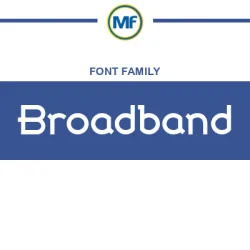 Broadband Regular 2 Font: Free Download | MaisFontes