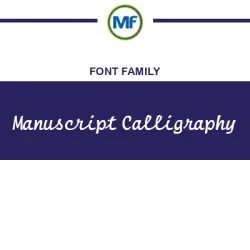 Manuscript Calligraphy Bold: Free Font Download | MaisFontes