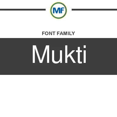 Mukti Font Family: Free Download | MaisFontes