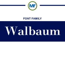 Walbaum Bold Font: Free Download | MaisFontes