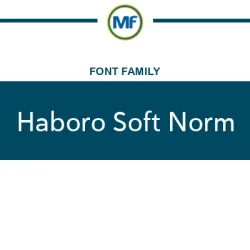 Haboro Soft Normal Bold Font: Free Download | MaisFontes