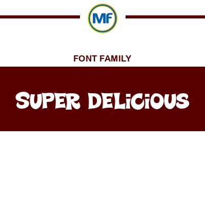 Download Super Delicious Fonts | MaisFontes