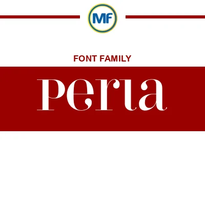 Download Perla Fonts | MaisFontes
