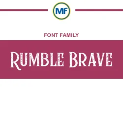 Rumble Brave Outline: Free Font Download | MaisFontes