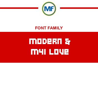 Download Modern Love Fonts | MaisFontes
