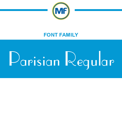 Download Parisian Regular Fonts | MaisFontes