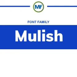 Mulish ExtraLight: Free Font Download | MaisFontes