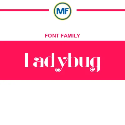 Download Ladybug Fonts | MaisFontes