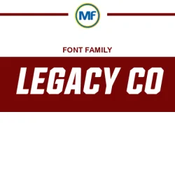 Legacy Co: Free Font Download | MaisFontes