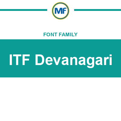 Download ITF Devanagari Fonts | MaisFontes