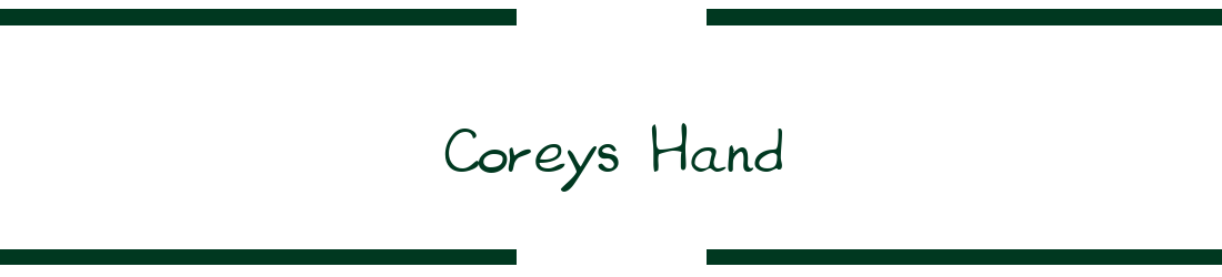 CoreysHand Font: Free Download | MaisFontes