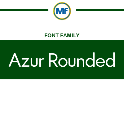 Download Azur Rounded Fonts | MaisFontes