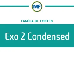 Exo 2 Condensed Regular: Baixar Fonte Grátis | MaisFontes