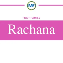 Rachana Font: Free Download | MaisFontes