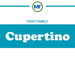 Cupertino Regular Font: Free Download | MaisFontes