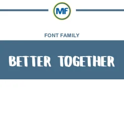 Better Together Script: Download Free Font | MaisFontes