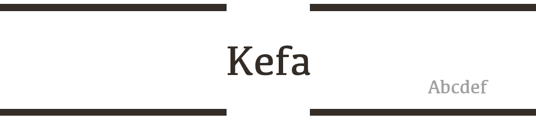 Kefa Bold Font: Free Download | MaisFontes