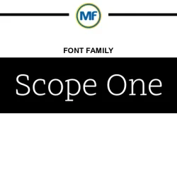 Scope One: Free Font Download | MaisFontes