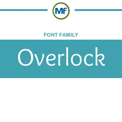 Download Overlock Fonts (Google Fonts) | MaisFontes