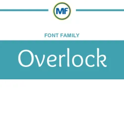 Overlock Regular: Free Font Download | MaisFontes