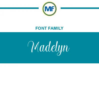 Download Madelyn Fonts | MaisFontes