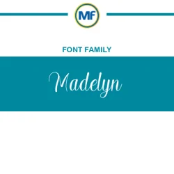 Madelyn Fill: Free Font Download | MaisFontes