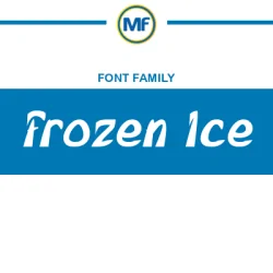 FROZEN ICE Bold: Free Font Download | MaisFontes