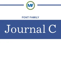 Journal C Bold Font: Free Download | MaisFontes