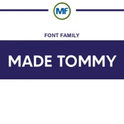 MADE TOMMY Font: Free Download | MaisFontes