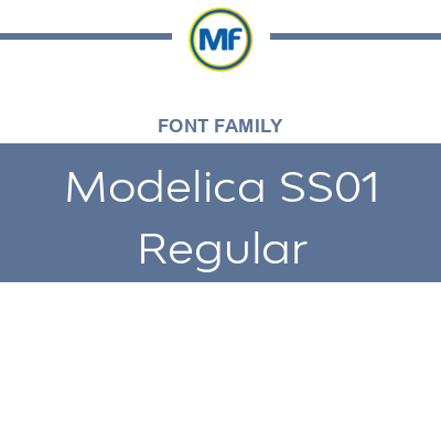 Download Bw Modelica SS01 Regular Fonts | MaisFontes