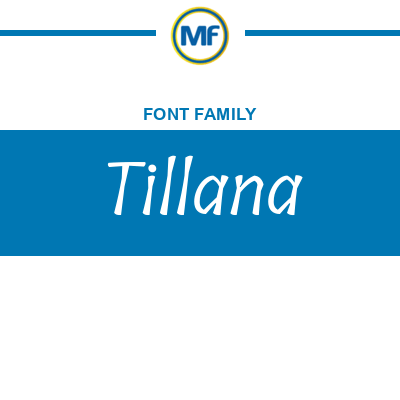 Tillana Font Family: Download Free (Google Fonts) | MaisFontes
