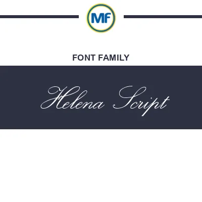 Download Helena Script Fonts | MaisFontes