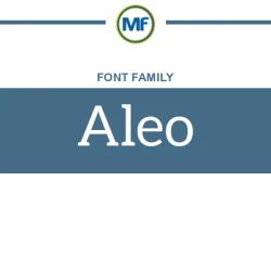 Aleo Regular: Free Font Download | MaisFontes
