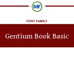 Gentium Book Basic: Free Font Download | MaisFontes
