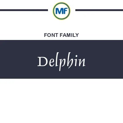 Delphin Font Family: Download Free | MaisFontes