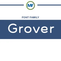 Grover Caps Bold Font: Free Download | MaisFontes