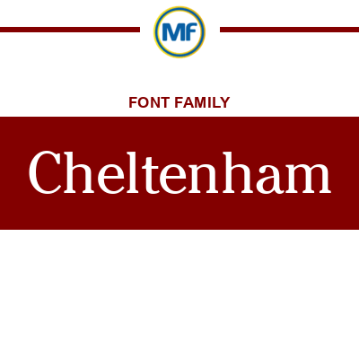Download Cheltenham Fonts | MaisFontes