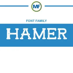 Hamer Rough Font: Free Download | MaisFontes