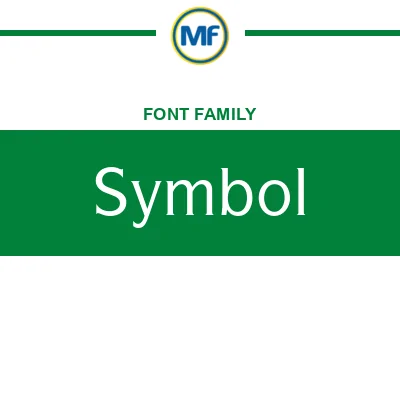 ITC Symbol Font Family: Download Free | MaisFontes