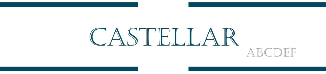 Castellar: Free Font Download | MaisFontes