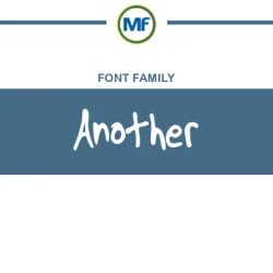 Another Font: Free Download | MaisFontes