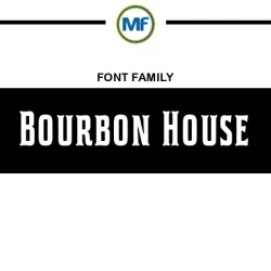 Bourbon House 3D: Free Font Download | MaisFontes