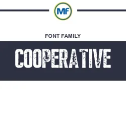 Cooperative Bold: Download Free Font | MaisFontes