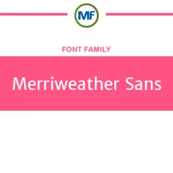 Merriweather Sans: Free Font Download | MaisFontes