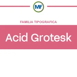 Acid Grotesk Bold: Descargar Fuente Gratis | MaisFontes