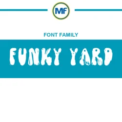 Funky Yard SVG Font: Free Download | MaisFontes