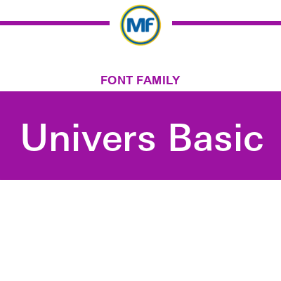 Download Linotype Univers Basic Fonts | MaisFontes
