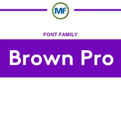 Brown Pro Bold: Free Font Download | MaisFontes